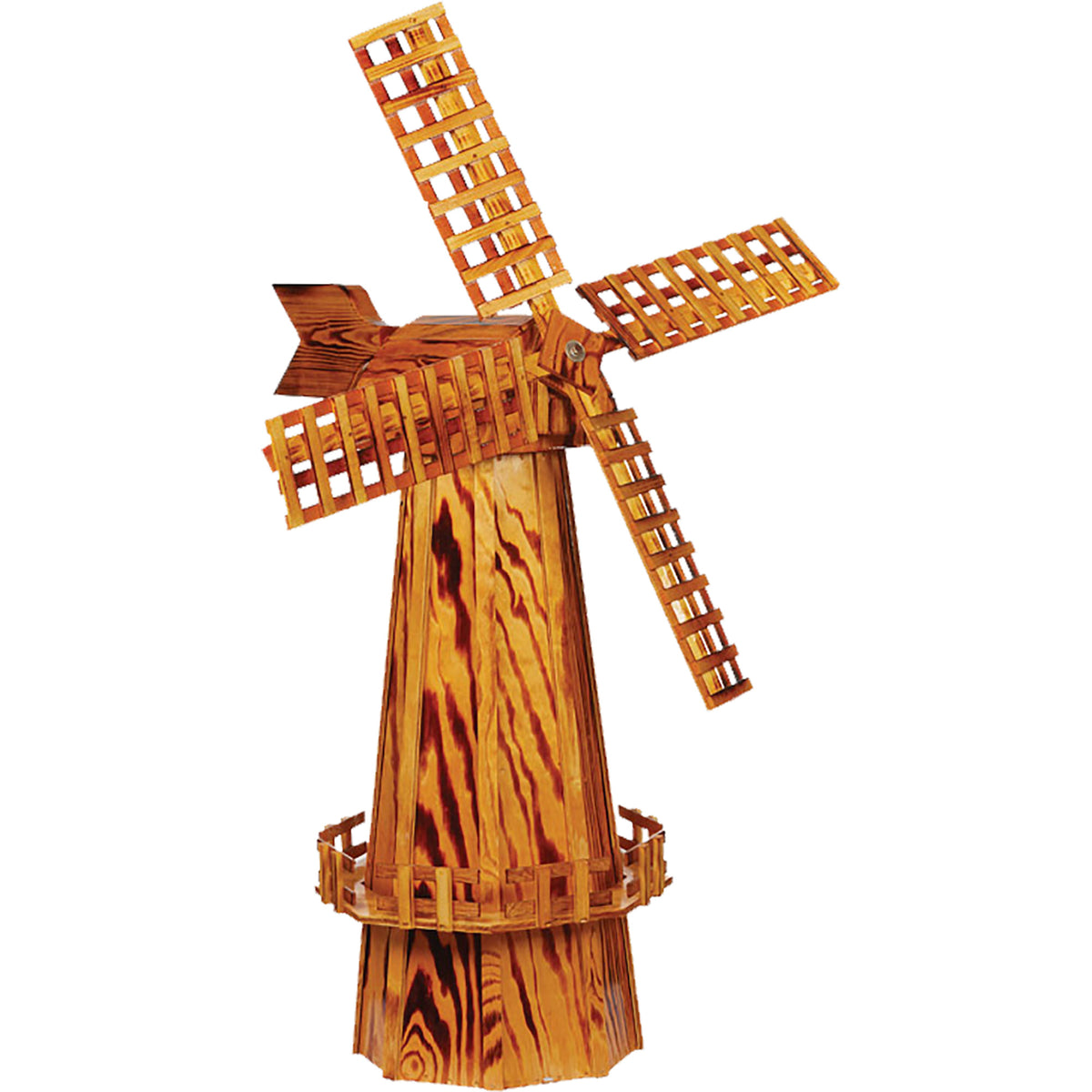 Amish Large Decorative Wooden Windmill — Dress The Yard